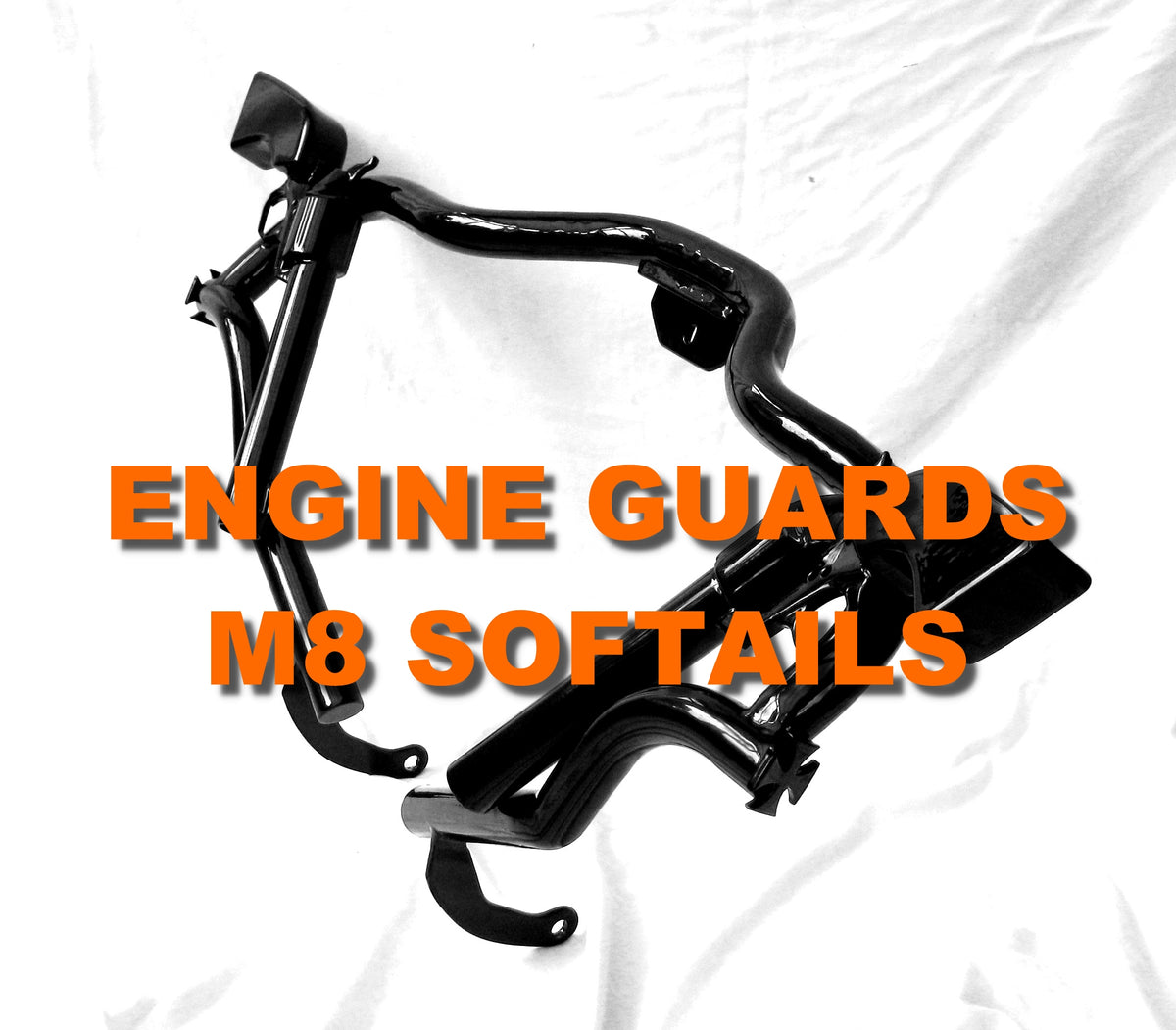 ENGINE GUARDS - M8 SOFTAILS – Fortress Motorcycle Ltd
