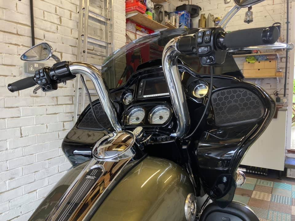 HANDLEBARS - BAGGER RANGE - "GRAND" - ROADGLIDE – Fortress Motorcycle Ltd