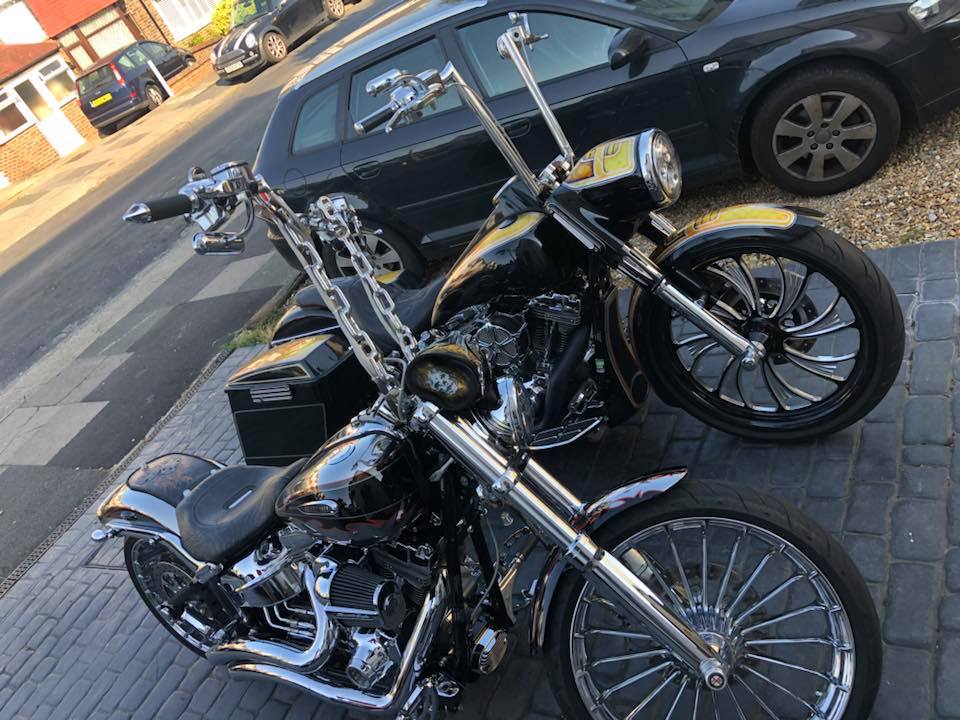 HANDLEBARS - CHAIN LINK RANGE - "CONVICT" - UNIVERSAL FIT – Fortress ...