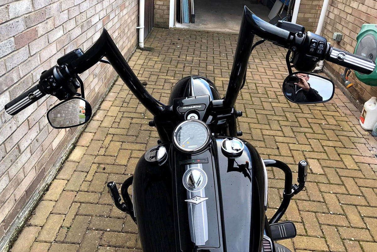 HANDLEBARS - FAT MONKEY RANGE - "BLACKTHORN SLIM" - UNIVERSAL FIT ...
