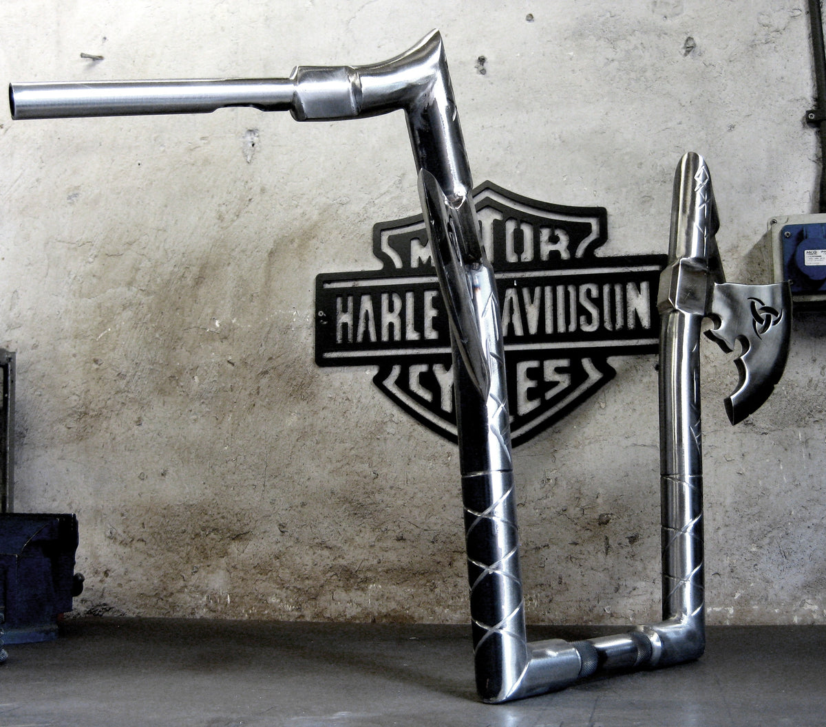 HANDLEBARS - ULTIMATE CUSTOM RANGE - "RUNES" - UNIVERSAL FIT – Fortress ...