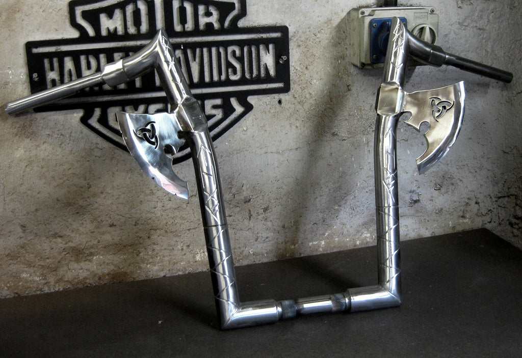 HANDLEBARS - ULTIMATE CUSTOM RANGE - "RUNES" - UNIVERSAL FIT – Fortress ...