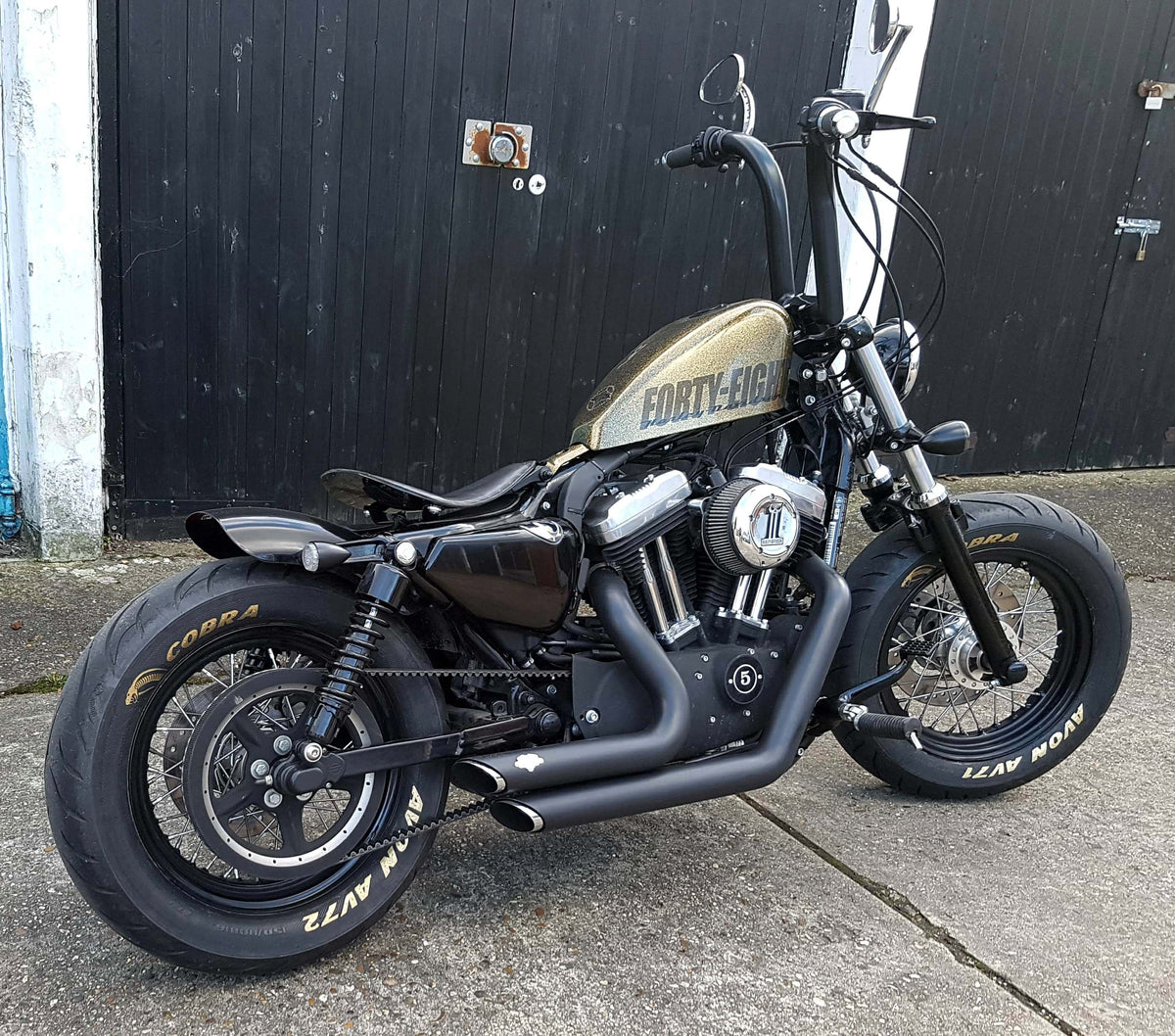 HANDLEBARS - FAT MONKEY RANGE - "HOWLER" - UNIVERSAL FIT – Fortress ...